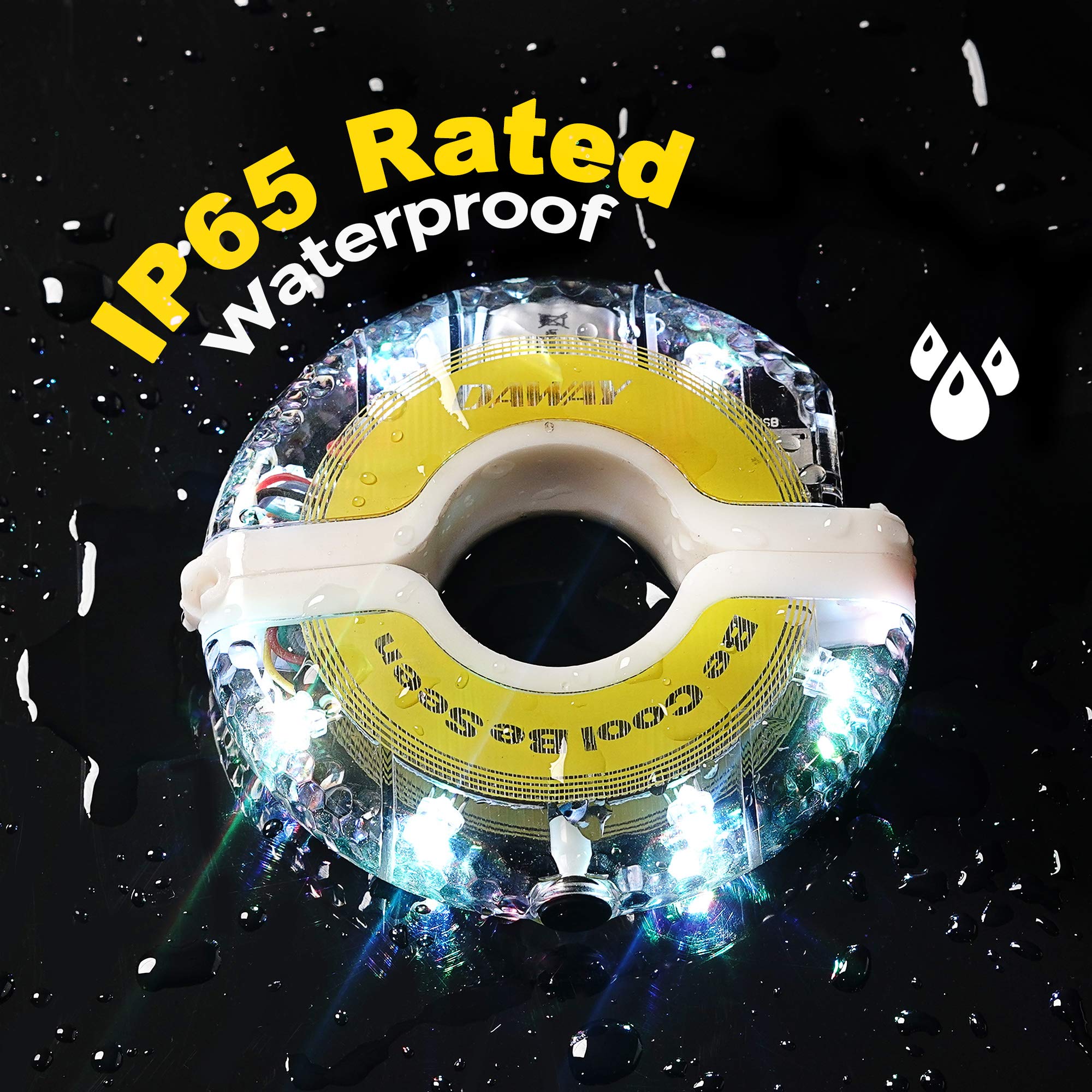 DAWAY Rechargeable Bike Wheel Lights - A16 Cool Led Bicycle Tire Light ...